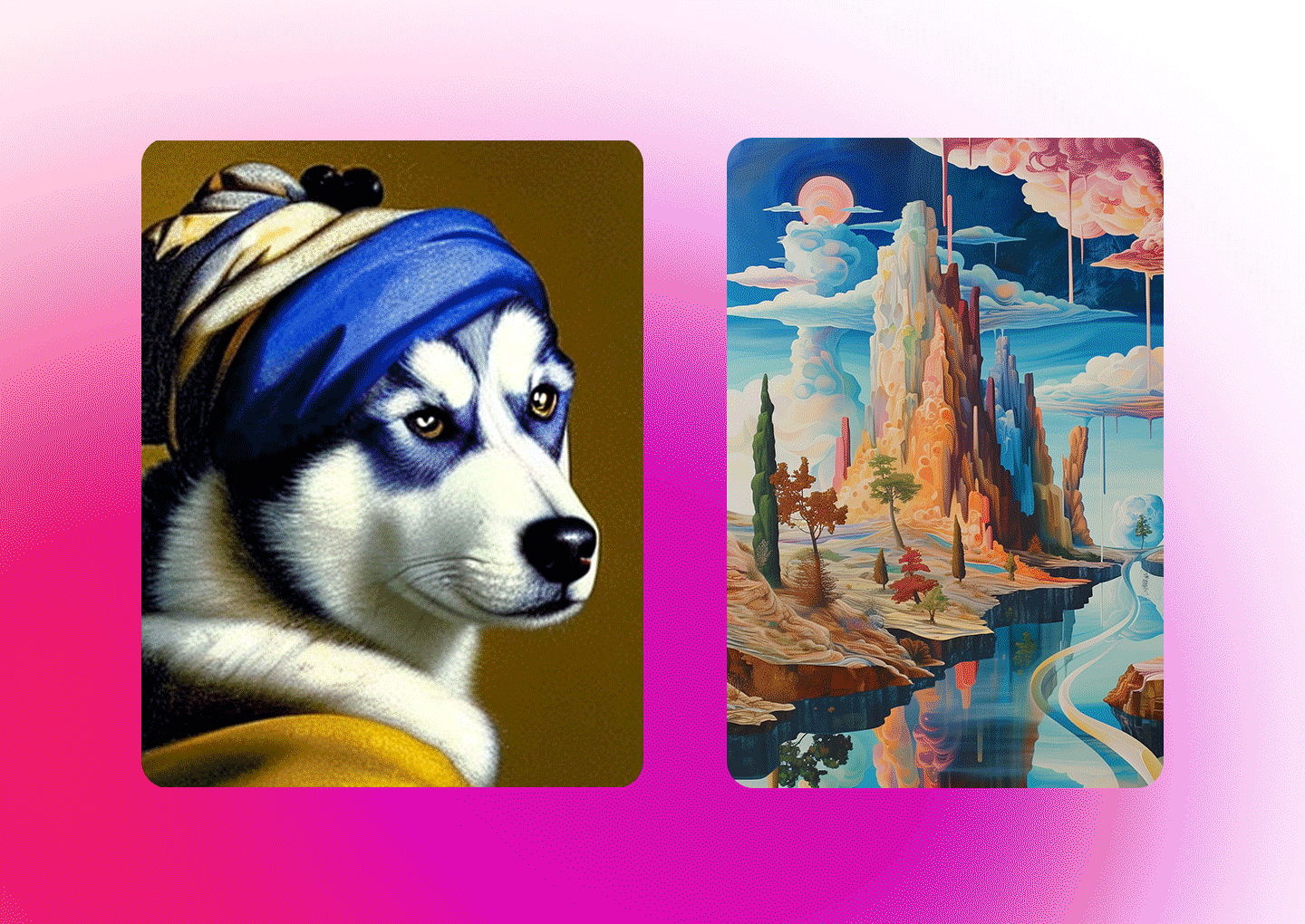 Create stunning AI art in seconds