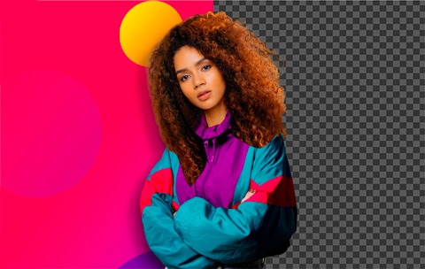 Instantly remove background from video with Bazaart