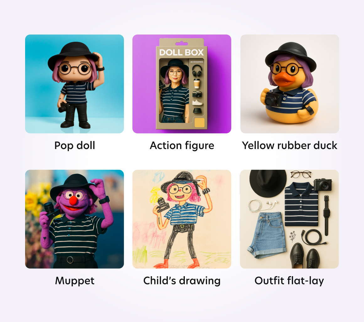 AI Avatar Generator: Turn Selfies to Pop Dolls, Cartoons & More